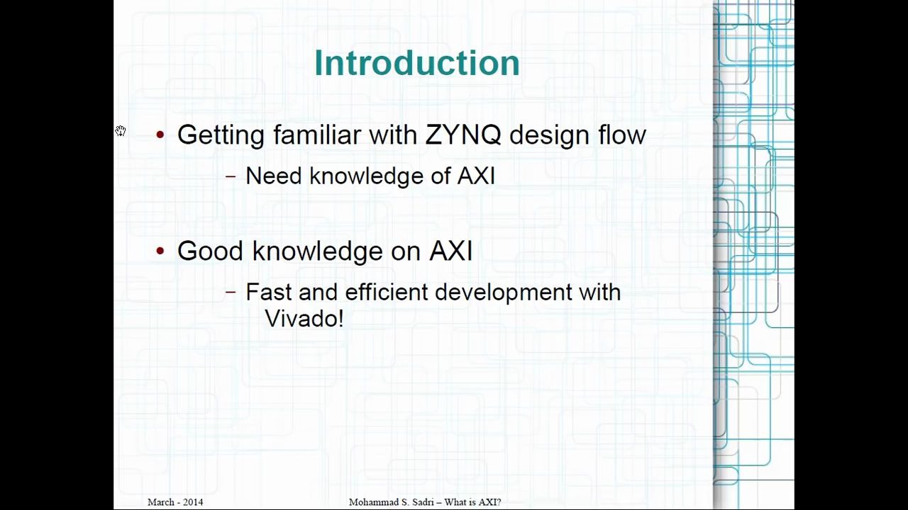 【公开课】ZYNQ 培训 - 自动机翻双字（zynq-training）-微电子与纳电子学-VHDL、FPGA、Quartus等 -哔哩哔哩视频
