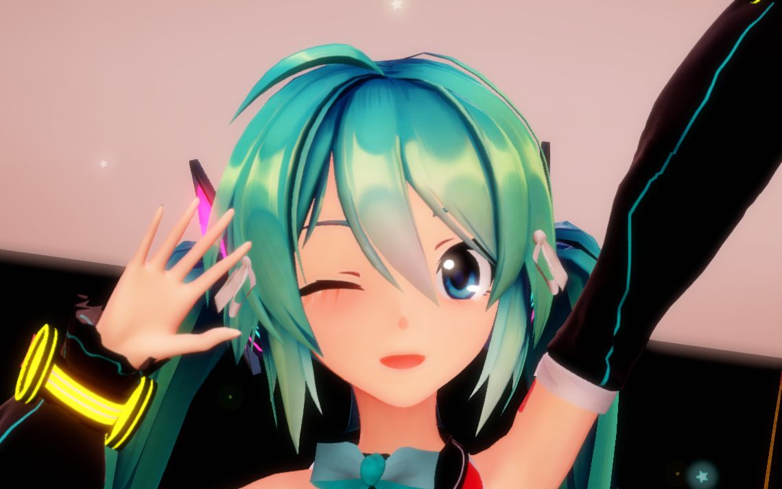 [MMD]『METEOR』-magical mirai 2018-[Sour式ミク]_哔哩哔哩 (゜-゜)つロ 干杯~-bilibili