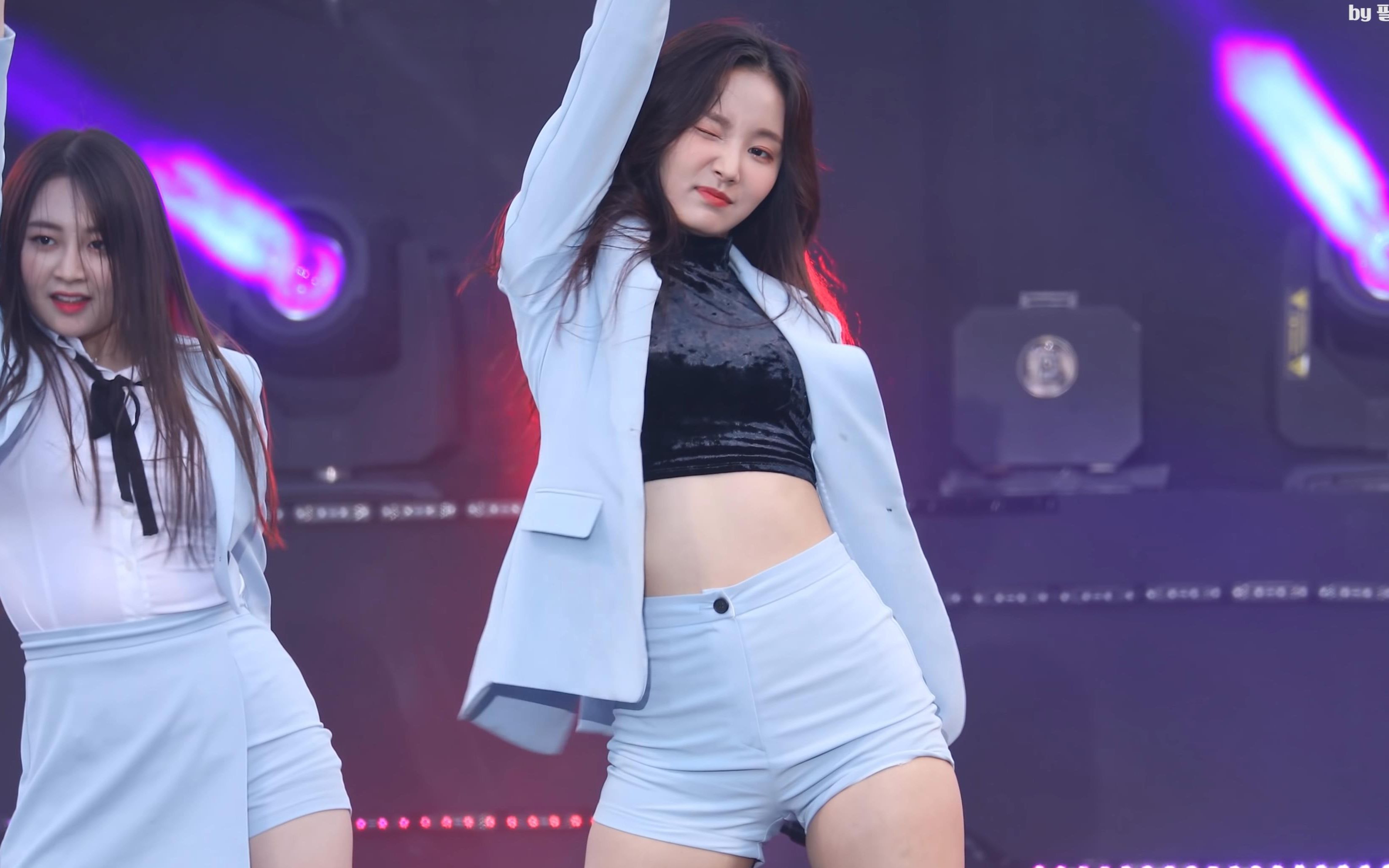 调皮啊！（妍雨）高画质 直拍 《BBoom BBoom》《JJan! Koong! Kwang!》 180526 MOMOLAND YeonWoo_哔哩哔哩_bilibili