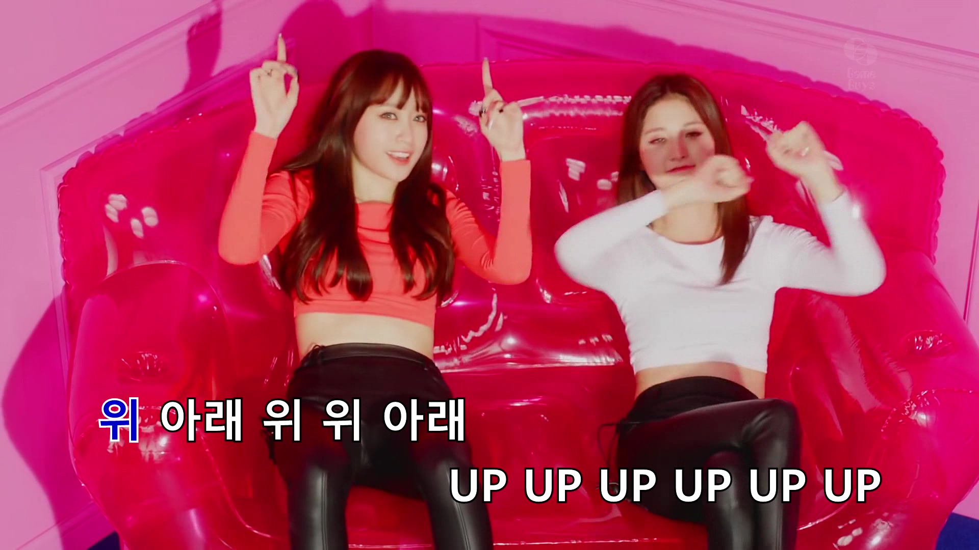 【EXID】UP&DOWN KARAOKE KTV字幕 伴奏版 左伴右唱_哔哩哔哩_bilibili