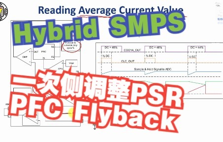 Hybrid SMPS #10 混合式数字电源应用之一次侧调整PSR PFC Flyback_哔哩哔哩_bilibili