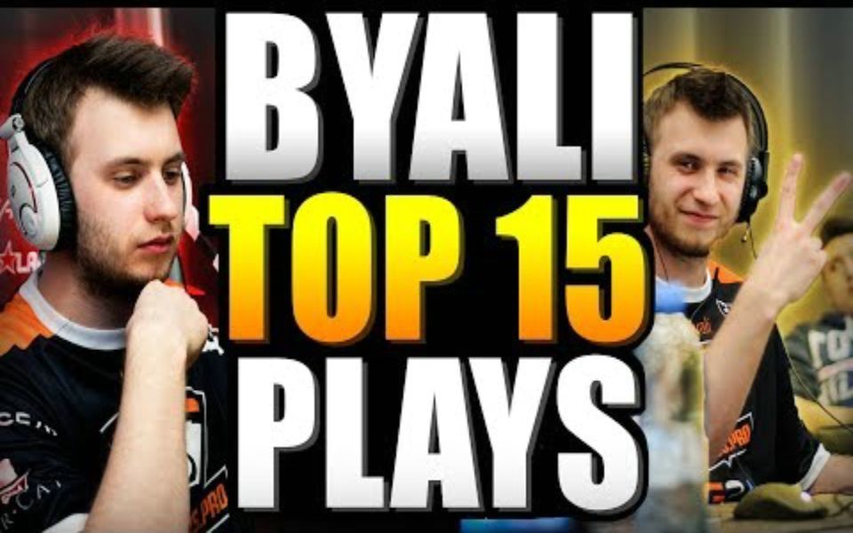 【CSGO】BYALI历史上最精彩15个镜头_哔哩哔哩_bilibili