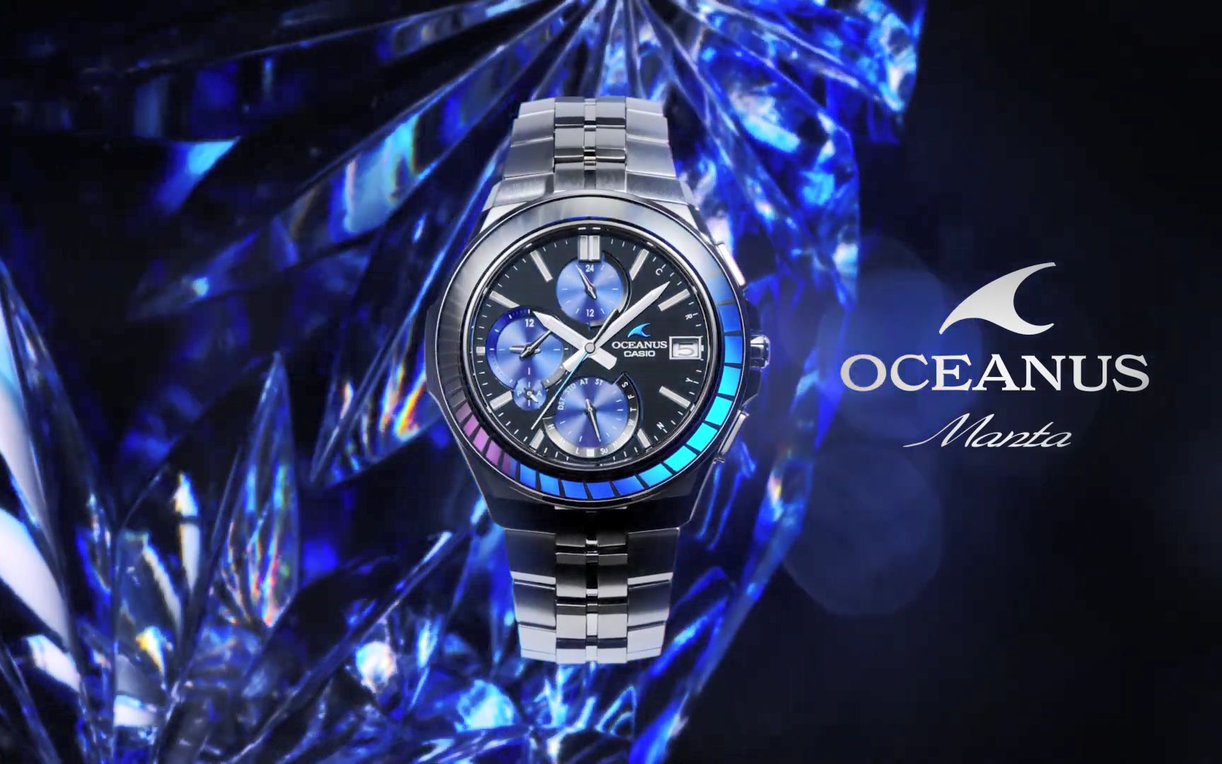 CASIO OCEANUS OCW-S5000EK江戸切子_哔哩哔哩_bilibili