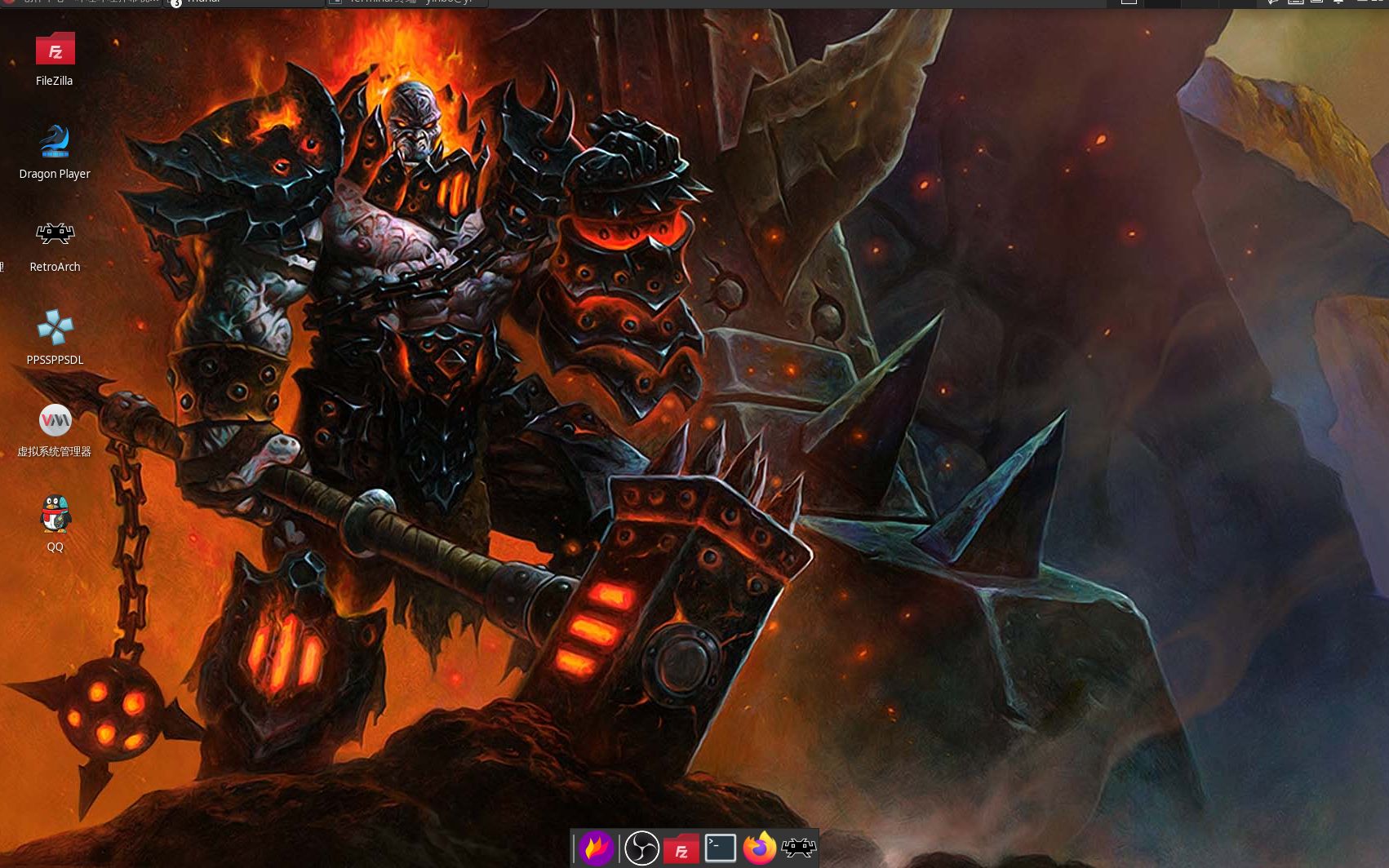 龙芯3A5000 ArchLinux LoongArch 玩 SauerBraten_哔哩哔哩bilibili_演示