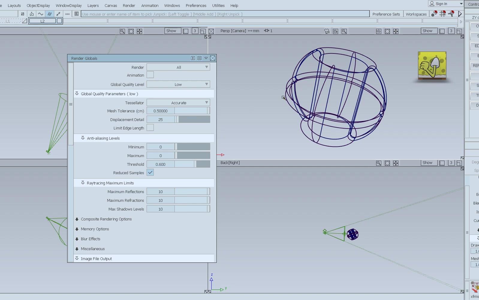 Alias Softerware Render Render Globel Part1_哔哩哔哩 (゜-゜)つロ 干杯~-bilibili