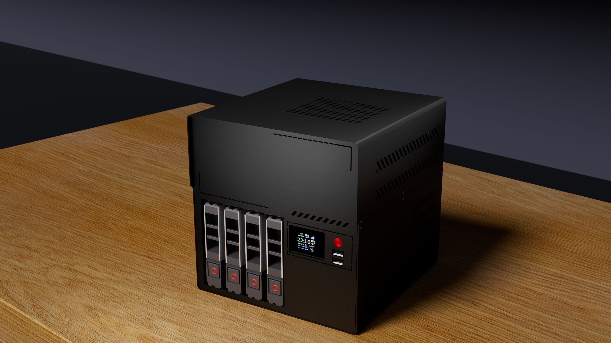 全金属Q4装机视频 4盘nas机箱-赤维智造-赤维智造-哔哩哔哩视频