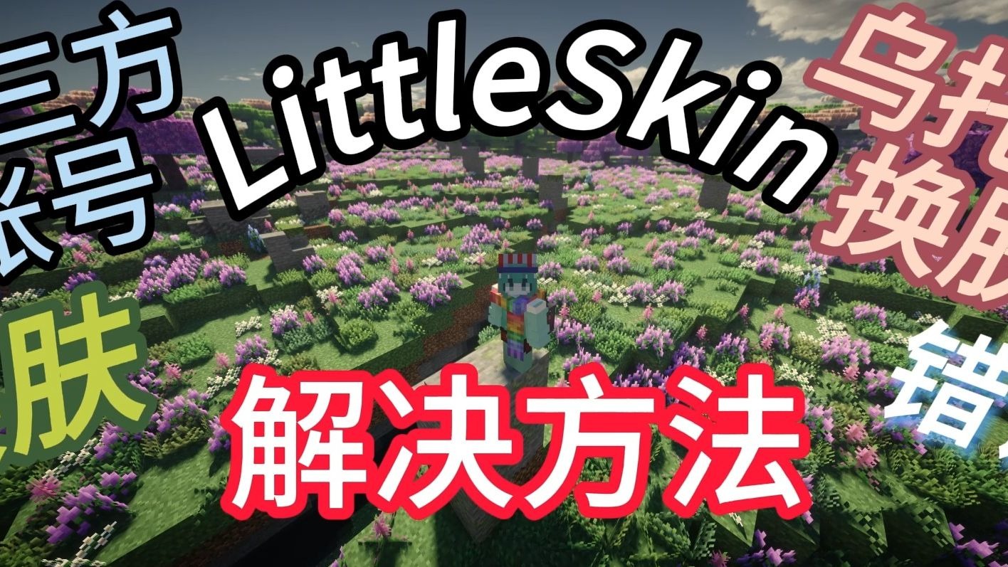 LittleSkin第三方账号换皮解决方法-oGvGq-默认收藏夹-哔哩哔哩视频