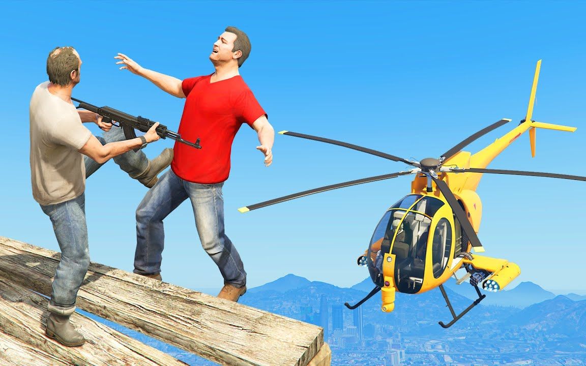 【GTAOL】最有趣的傻缺与碉堡时刻集锦 #183【GtaMedia】_侠盗猎车手_游戏集锦