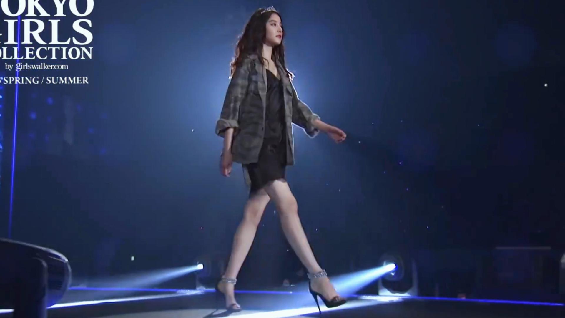 东京时装秀公主女王性感美女女神大长腿走秀 符合东方人审美-tutudiy-tutudiy-哔哩哔哩视频