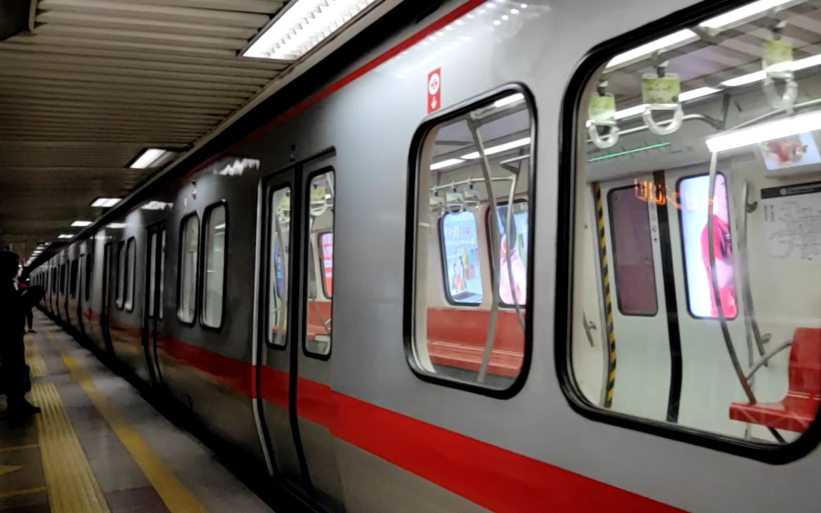 【北京地铁】久违的无屏蔽门车站---1号线DKZ4G S411驶入苹果园站_哔哩哔哩 (゜-゜)つロ 干杯~-bilibili