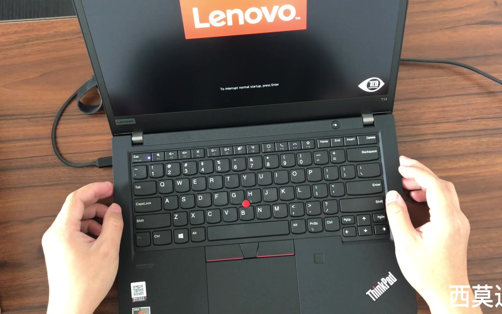 T14 AMD 版本开箱 拆解 更换广色域 2K 屏幕_哔哩哔哩_bilibili