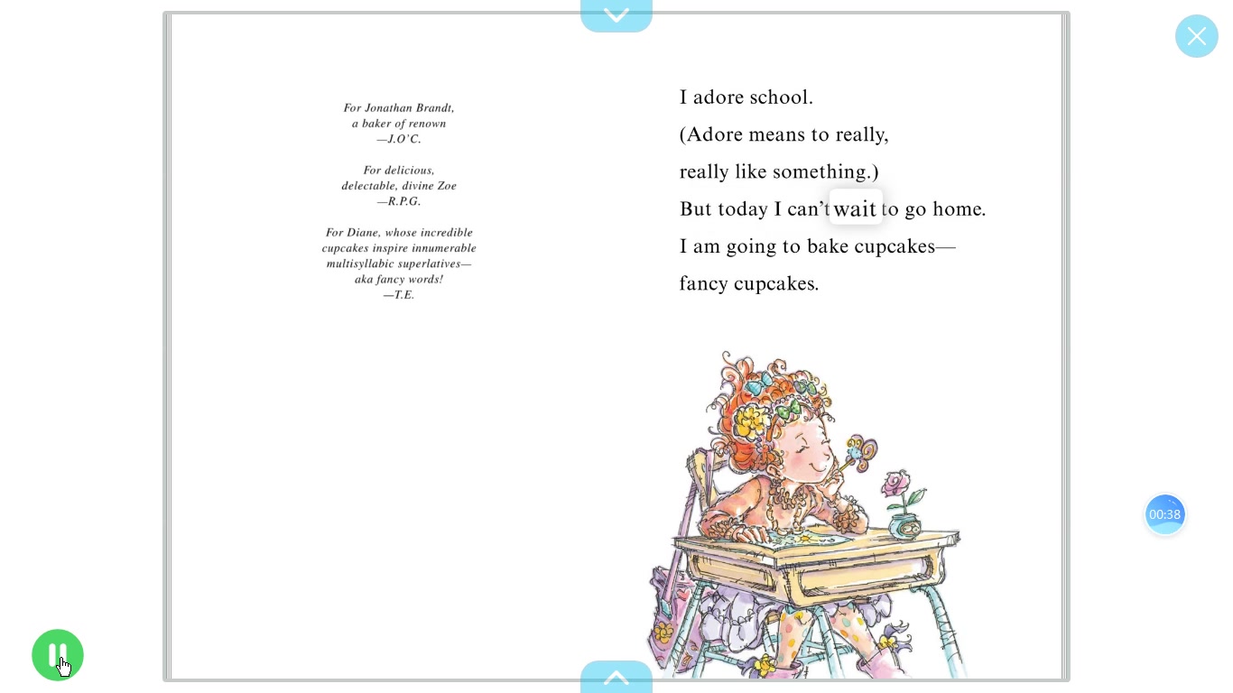 Fancy Nancy and the Delectable Cupcakes 漂亮的南希：美味的蛋糕(I Can Read，Level 1 ...