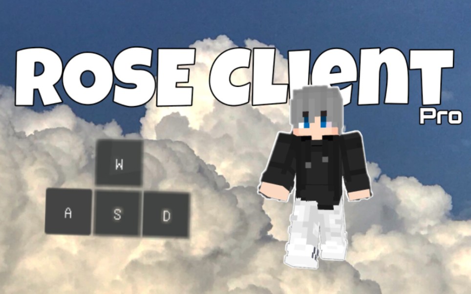 [ROSE client Pro] 绝美的偏原版客户端 还有按键显示_手机游戏热门视频