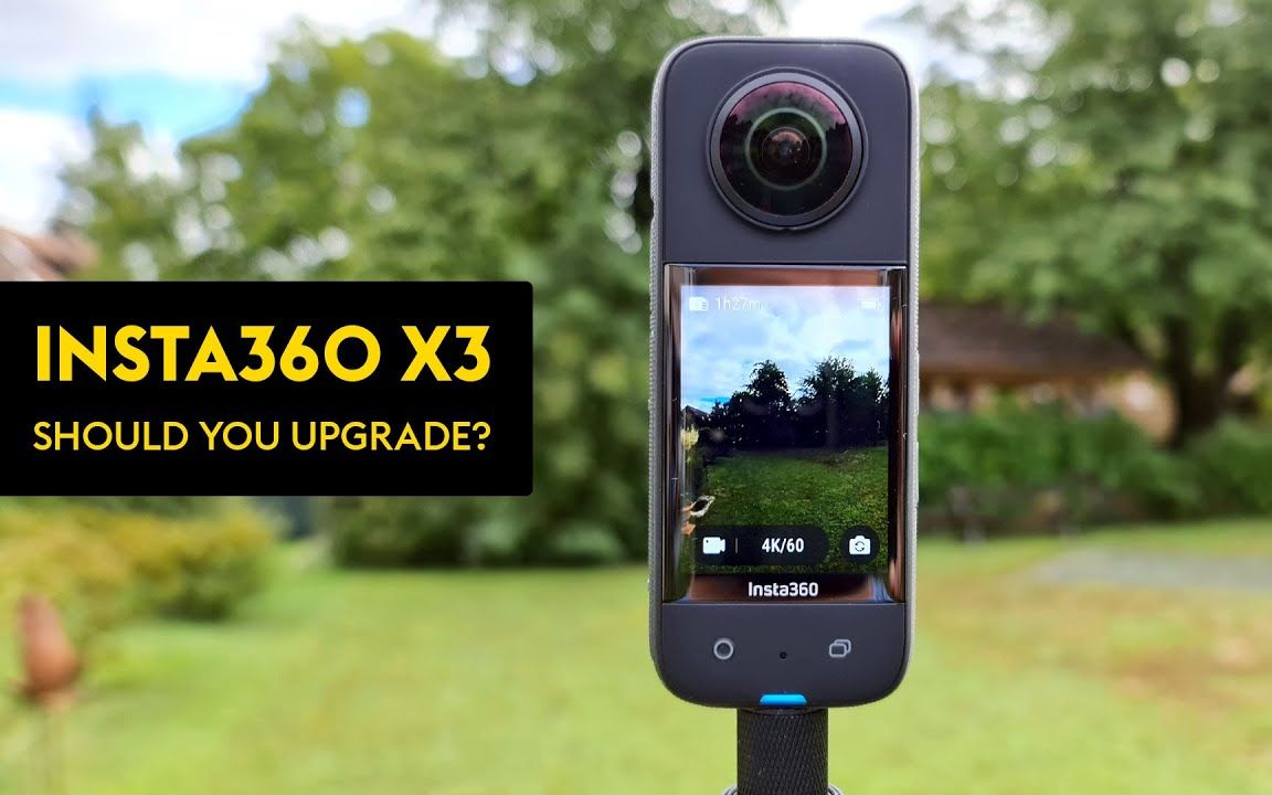 Insta360 X3 - 新的全景相机 - 介绍和教程 - X3 vs One X2_哔哩哔哩_bilibili