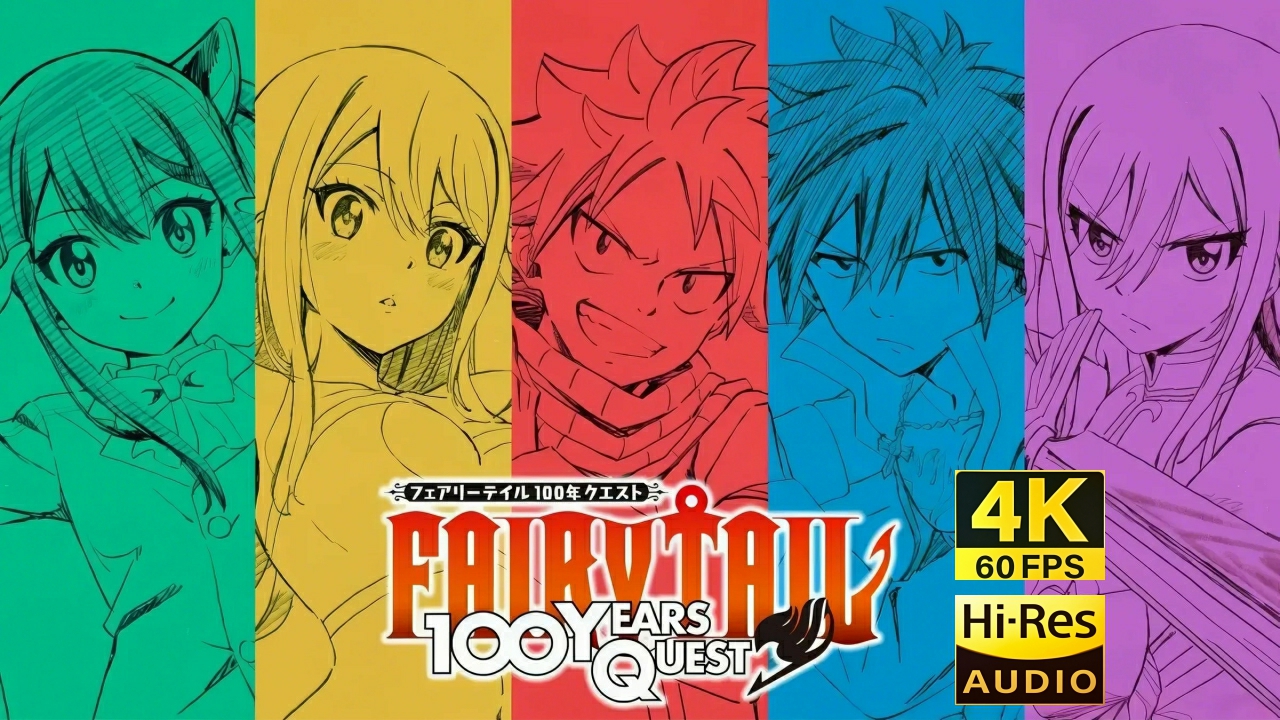 【4K60帧/Hires无损音质】妖精的尾巴 百年任务 OP2「Endless Happy-Ending」THE RAMPAGE【Full ver./中日字幕】-鬼畜王_KichikuKing ...