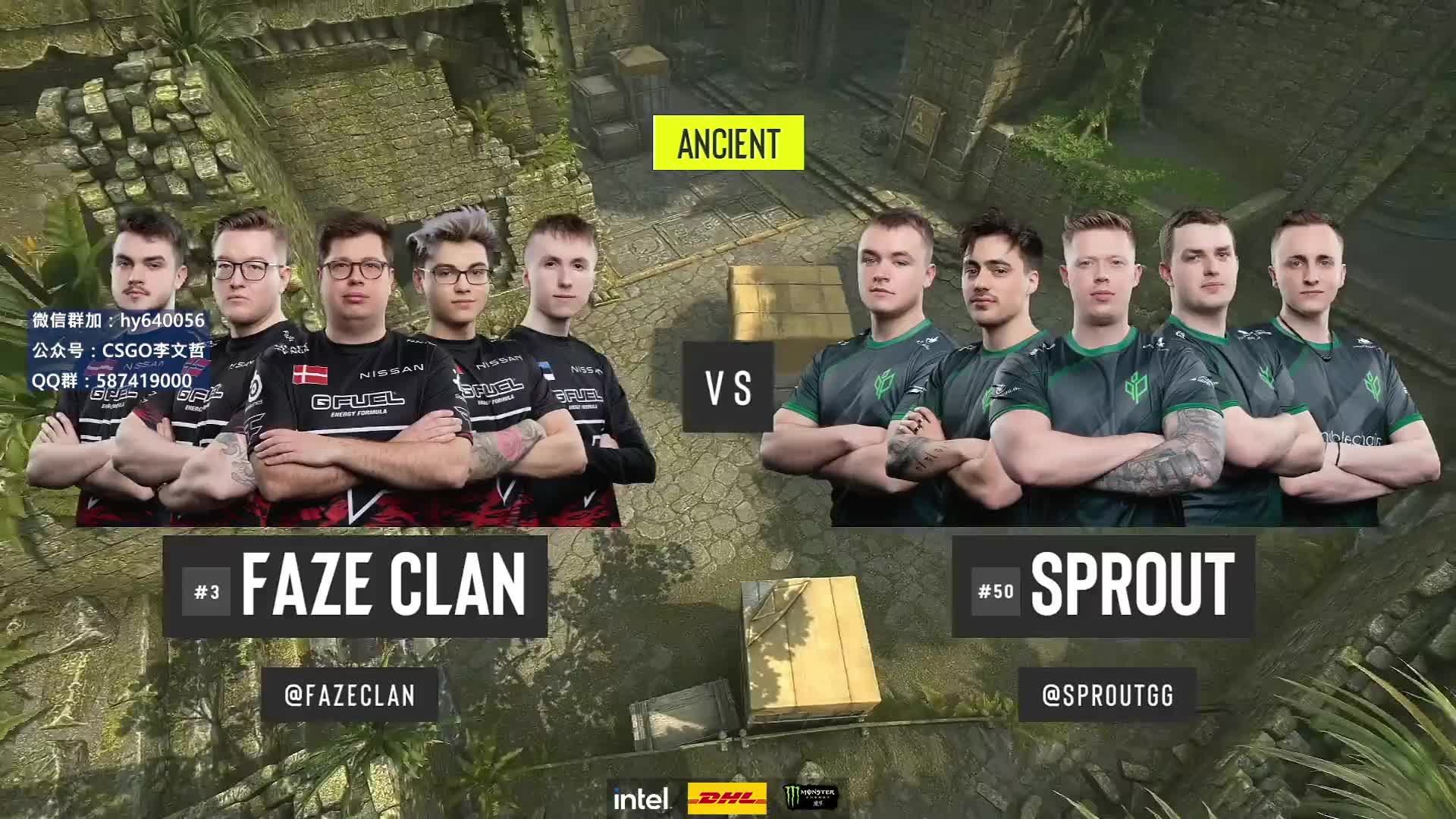 【EPL S15】Faze vs Sprout_哔哩哔哩bilibili_CSGO