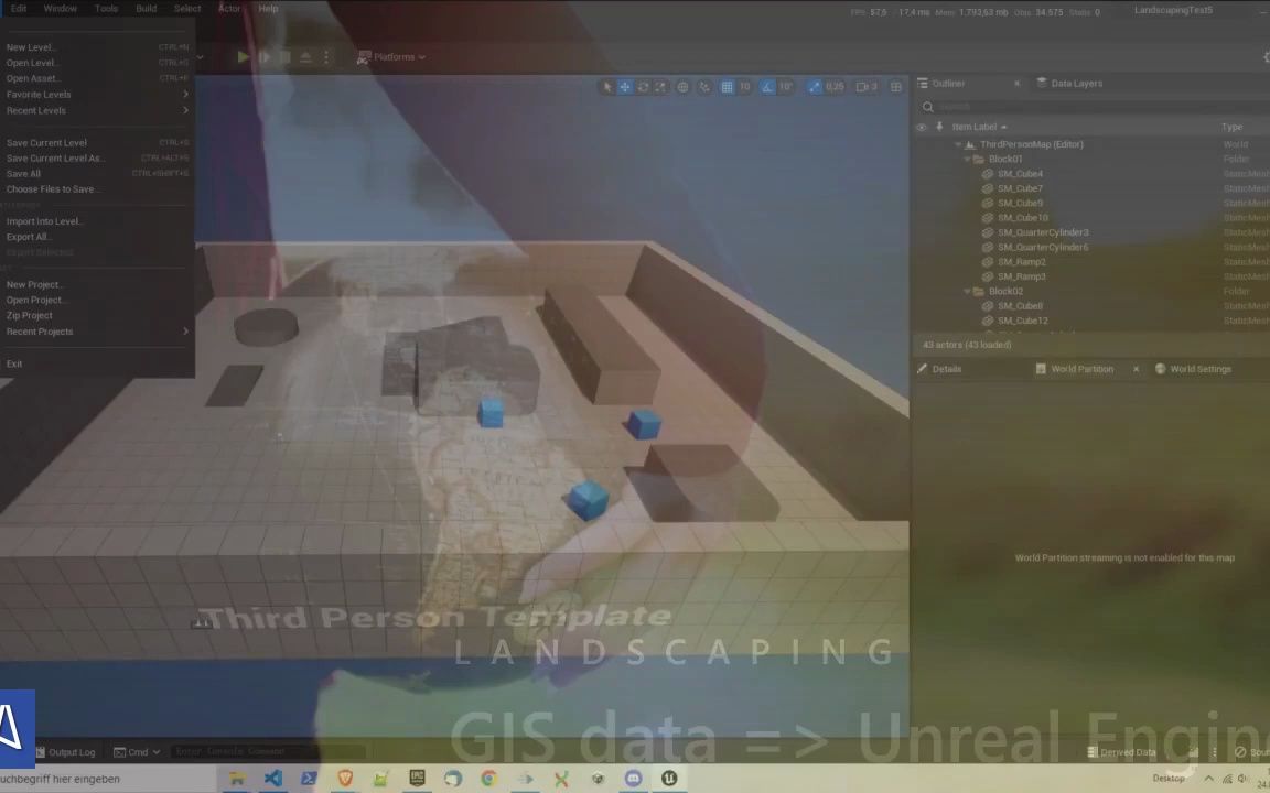 [UE5][GIS][Landscaping]GIS数据到虚幻引擎-0.简介