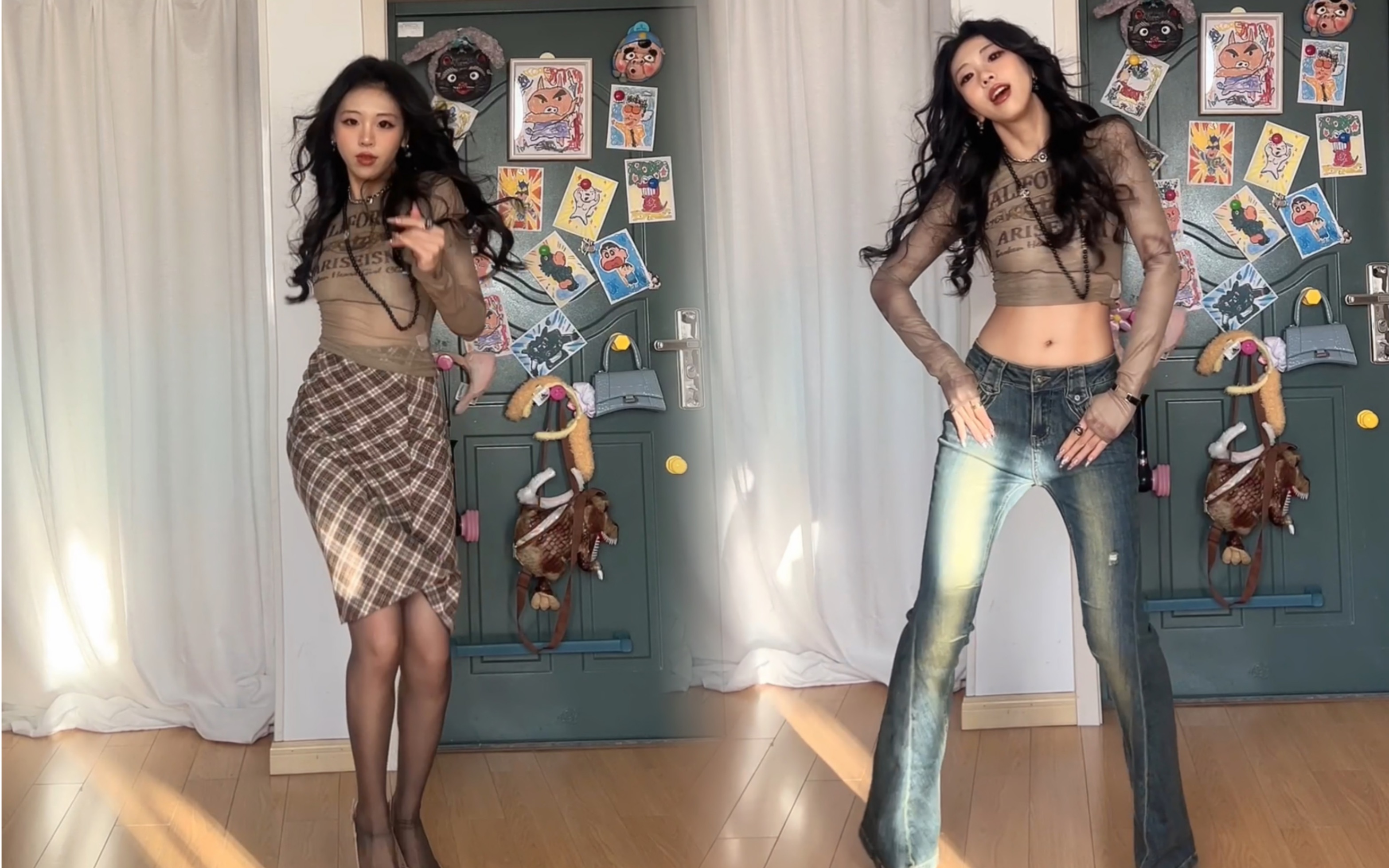 好性感的舞!ah Yeah Exid翻跳 湿刘海的yuka 湿刘海的yuka 哔哩哔哩视频