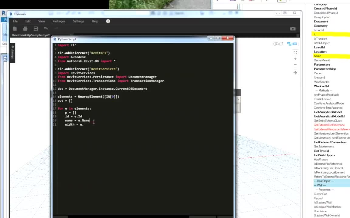 利用Revit Lookup插件进行Dynamo Python编程_哔哩哔哩_bilibili