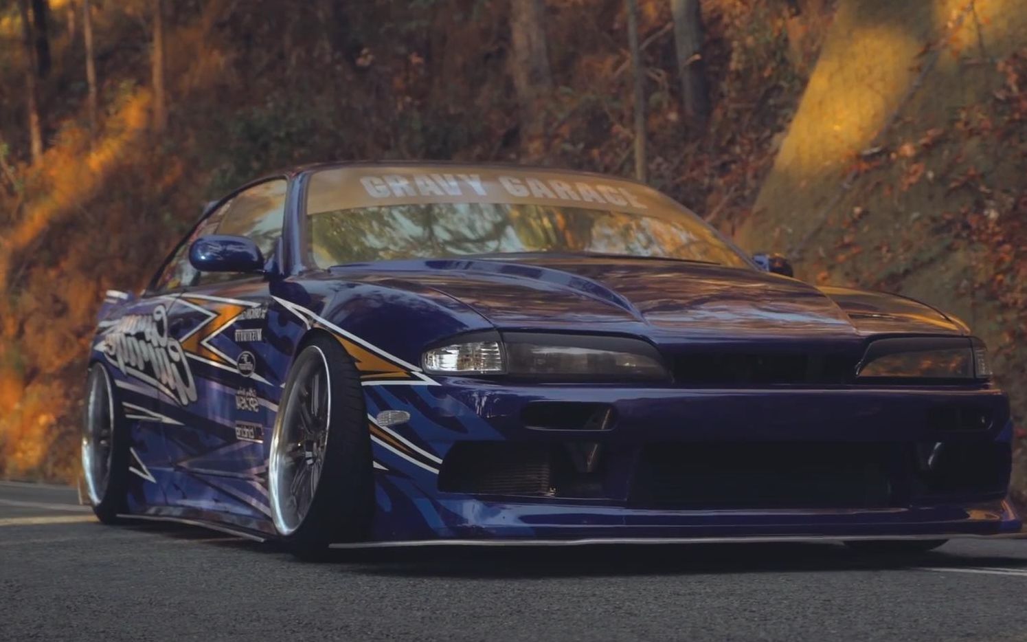 这才是"Silvia"的应有姿态_Nissan Silvia s14,峠魂不死，Short _ 4K_哔哩哔哩_bilibili