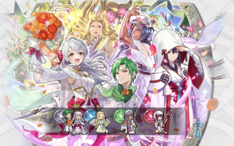 【FEH】火焰纹章英雄娱乐实况 摸鱼婚嫁池挑战！_哔哩哔哩_bilibili