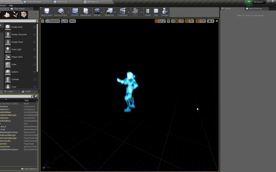 【UE4】Make Skeletal Mesh Morph Effect in Niagara(看我七十二变)_哔哩哔哩_bilibili