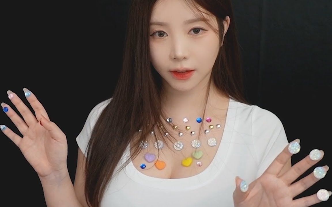 【Yoon ying ASMR】身上饰品敲击-大橙子ヾ-大橙子ヾ-哔哩哔哩视频