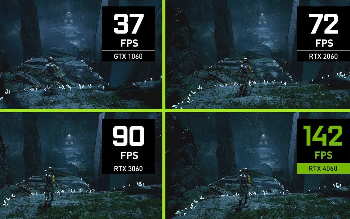 GeForce RTX 4060 现已全面开售 丨实机对比演示-英伟达GeForce-英伟达GeForce-哔哩哔哩视频