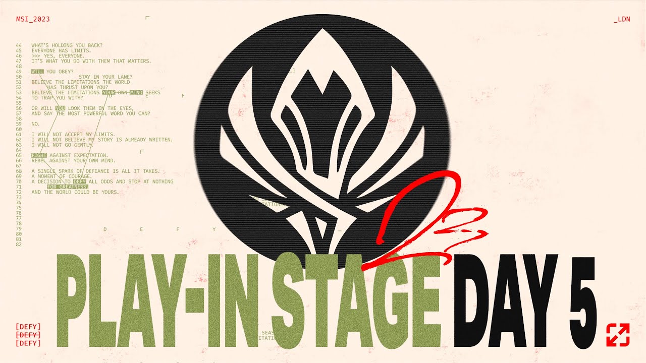 (REBROADCAST) DAY 5 | MSI 2023 2023-05-07 01:50-咸鱼王喵-咸鱼王喵-哔哩哔哩视频