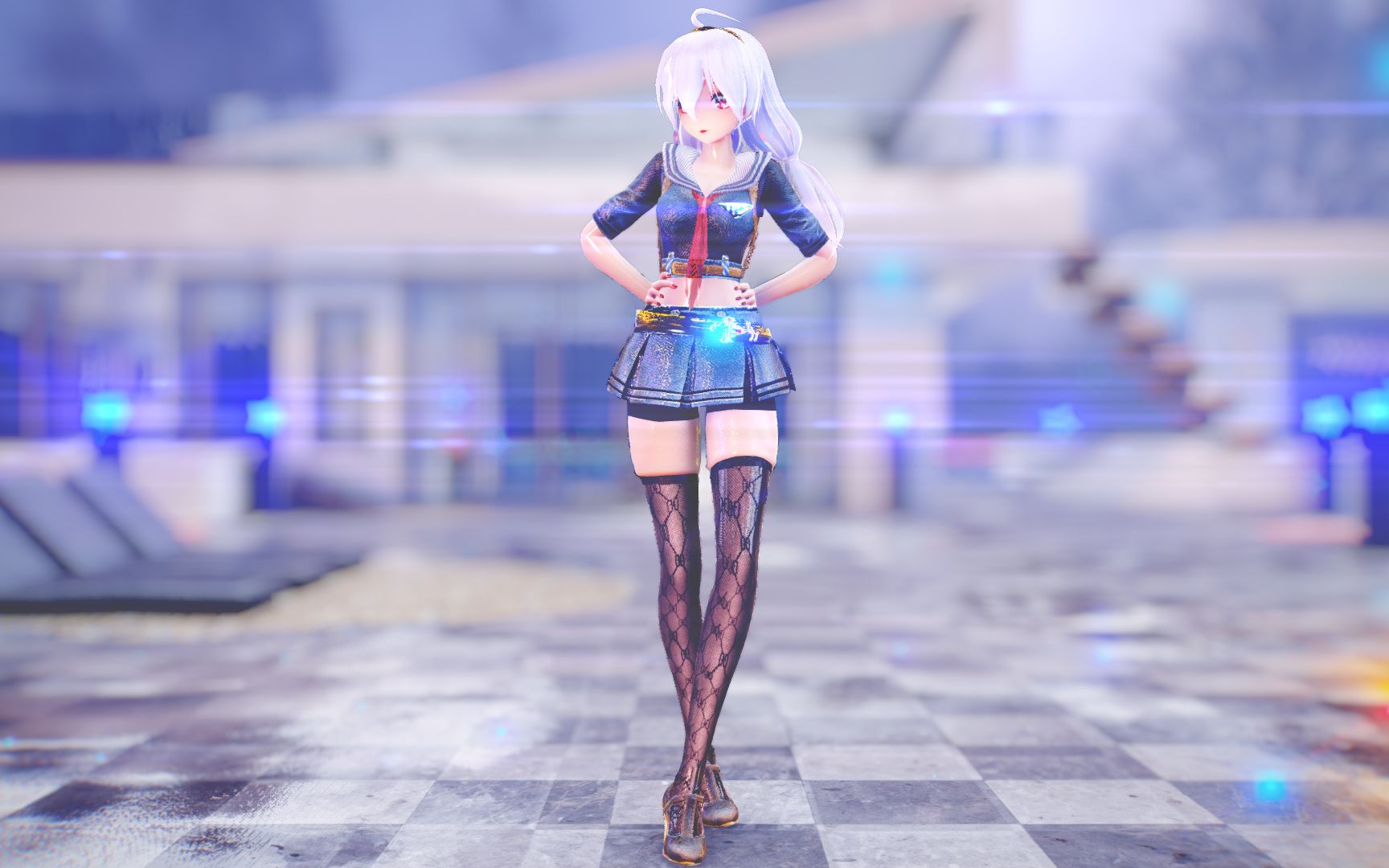 【弱音MMD/2K】性感弱音小姐姐跳♥Cynical Night Plan♥~_哔哩哔哩_bilibili