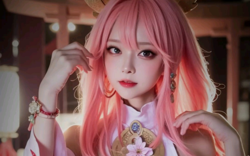 【AI绘画/赛博coser】 EVA绫波丽 魅魔版