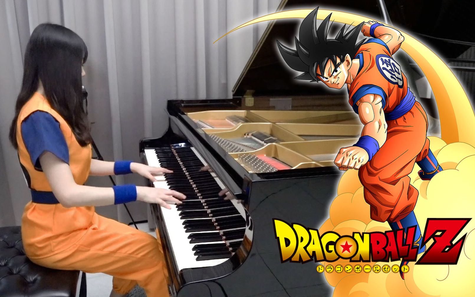 【Ru's Piano】龙珠Z「CHA-LA HEAD CHA-LA」怀旧神曲 钢琴演奏[附谱]_哔哩哔哩_bilibili