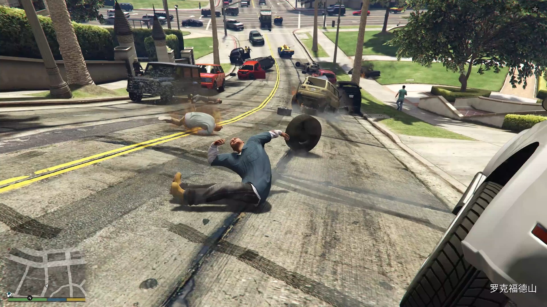 【GTAOL】当我把主角重量改为999999会怎么样？-爱玩游戏的小黄鸭-爱玩游戏的小黄鸭-哔哩哔哩视频