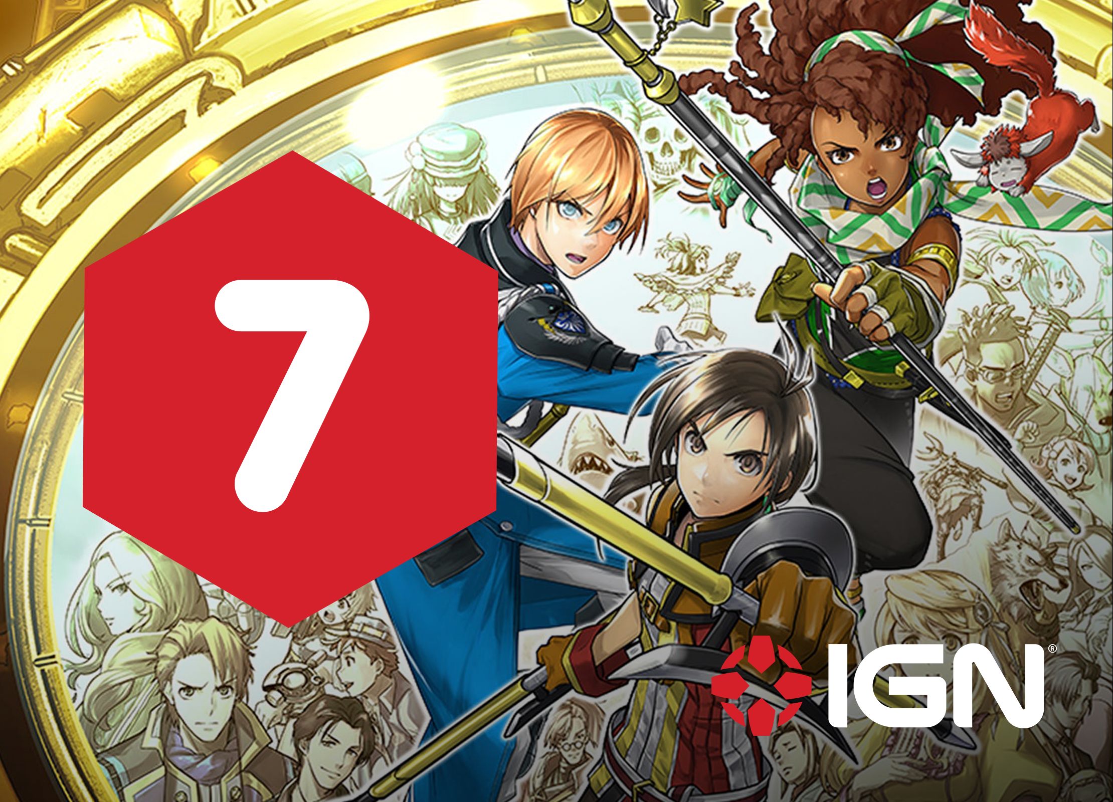 【IGN】7分，《百英雄传》评测：节奏较慢的恢弘史诗-IGN中国-IGN中国-哔哩哔哩视频