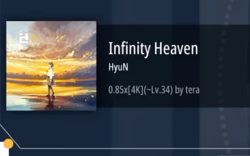 【Malody】Infinity Heaven×0.85 C判97.20% （jack）_音游热门视频