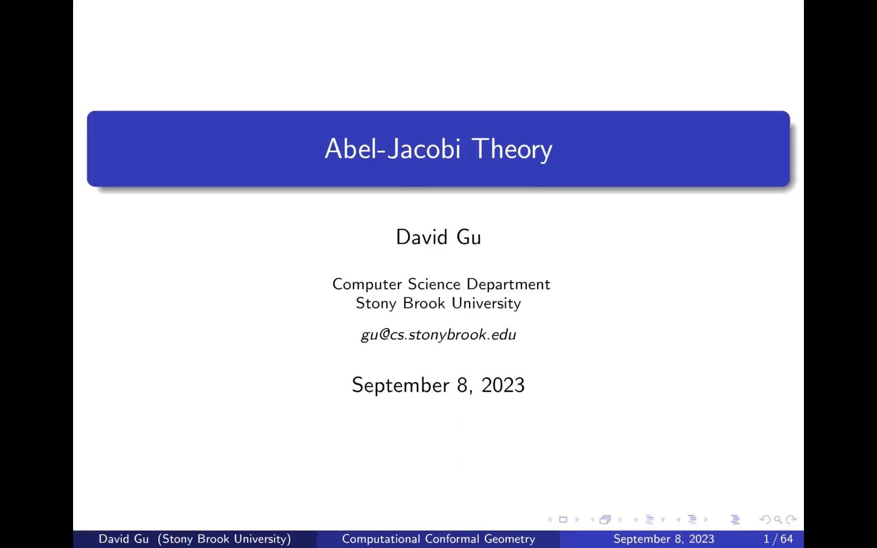 Abel-Jacobi Theory-conformal_geom-conformal_geom-哔哩哔哩视频