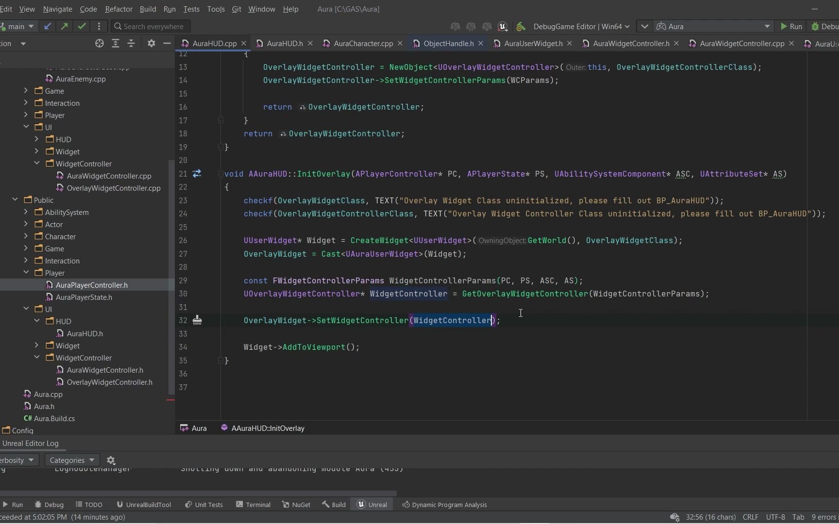 Section-4---1---Game-UI-Architecture---UE5-GAS---Top-Down-RPG
