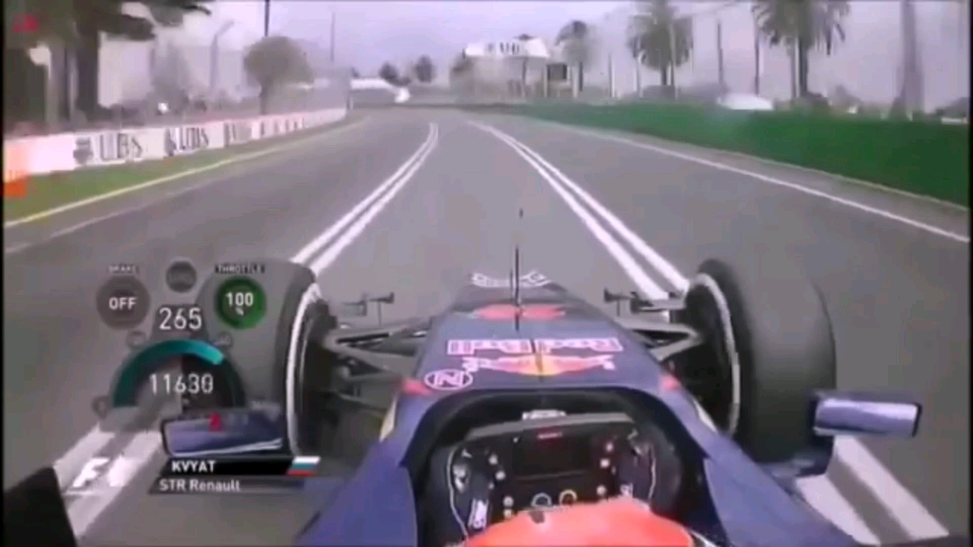 实力不俗的新秀鱼雷 F1 2014澳大利亚 小红牛科维亚特单圈车载