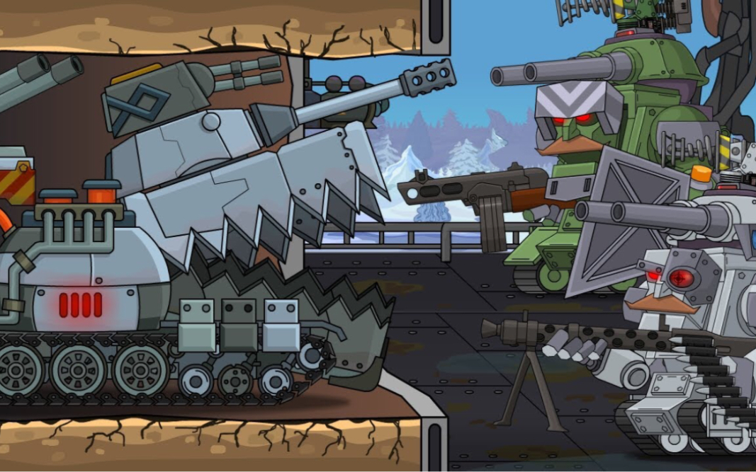 【坦克动画】科技KV54-EA80-张-EA80-张-哔哩哔哩视频