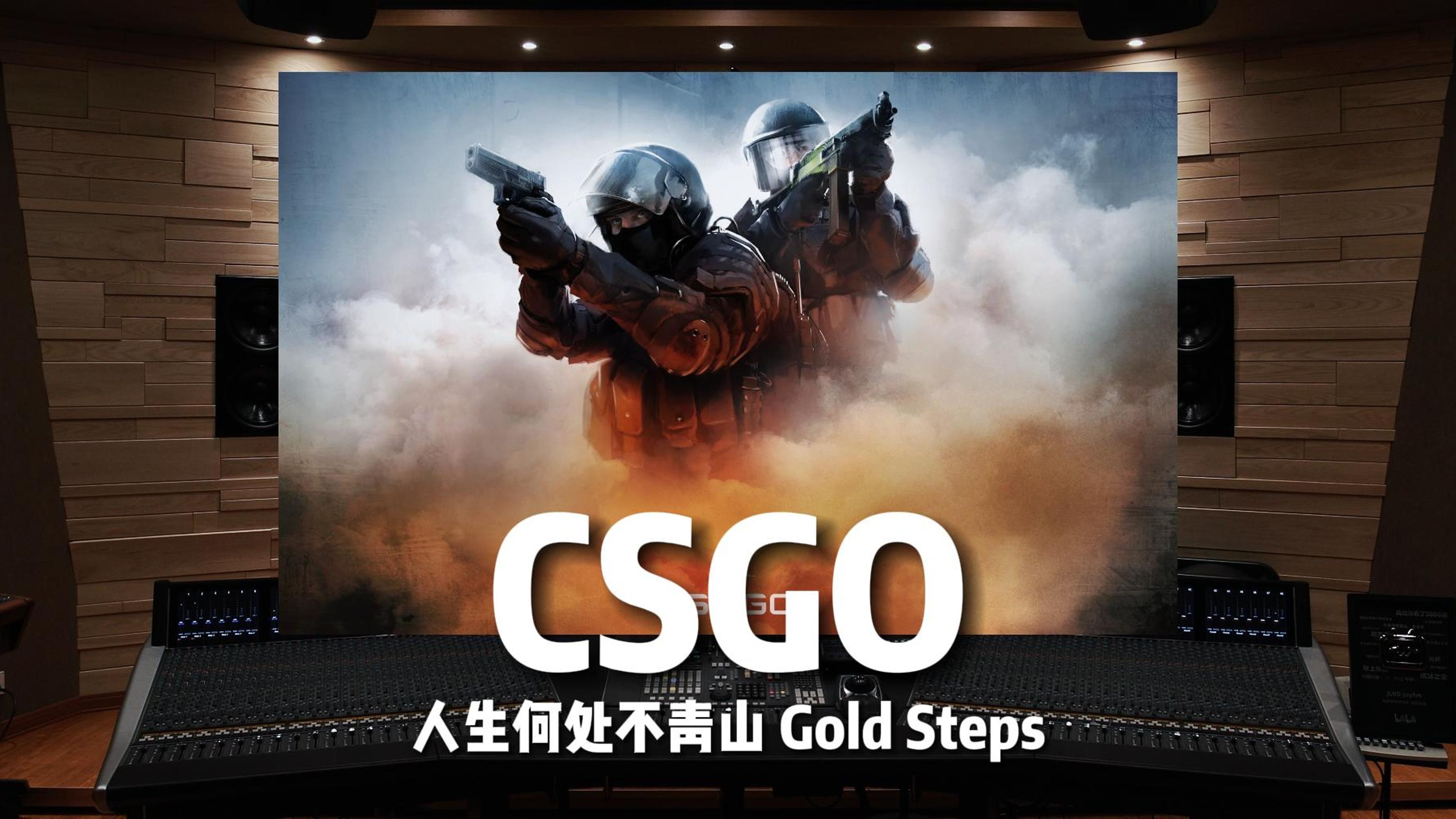 CSGO音乐盒｜人生何处不青山《Gold Steps》-伶俐的kk-音乐-哔哩哔哩视频