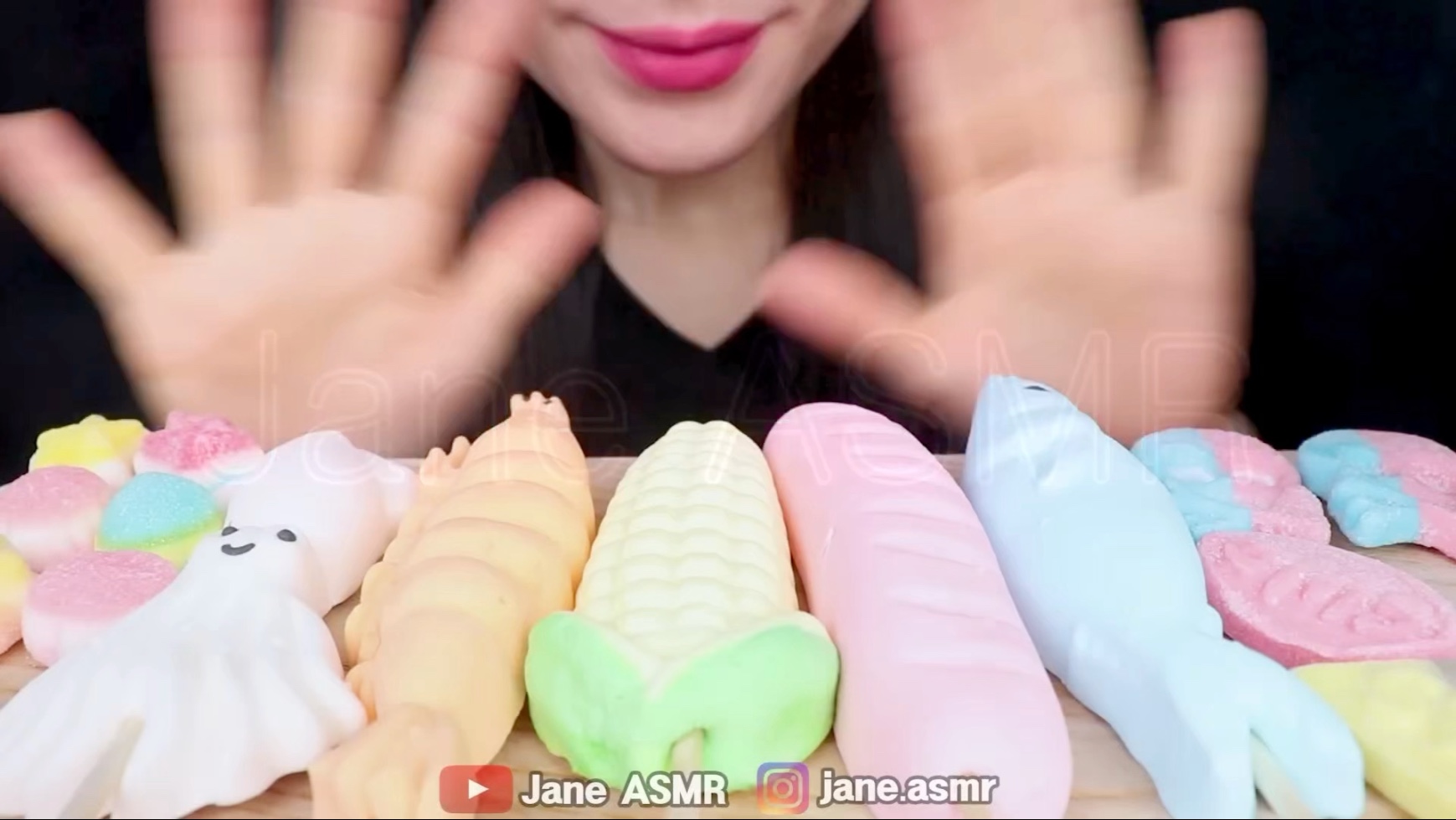 ASMR 粉糯糯的软糖呀-我是_那谁-我是_那谁-哔哩哔哩视频