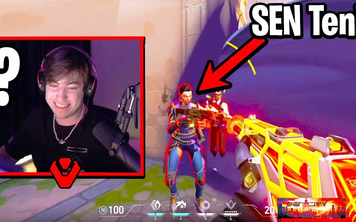 SEN dapr、OPTIC marved、SEN dani被SEN TENZ乱杀_哔哩哔哩bilibili_VALORANT_第一视角