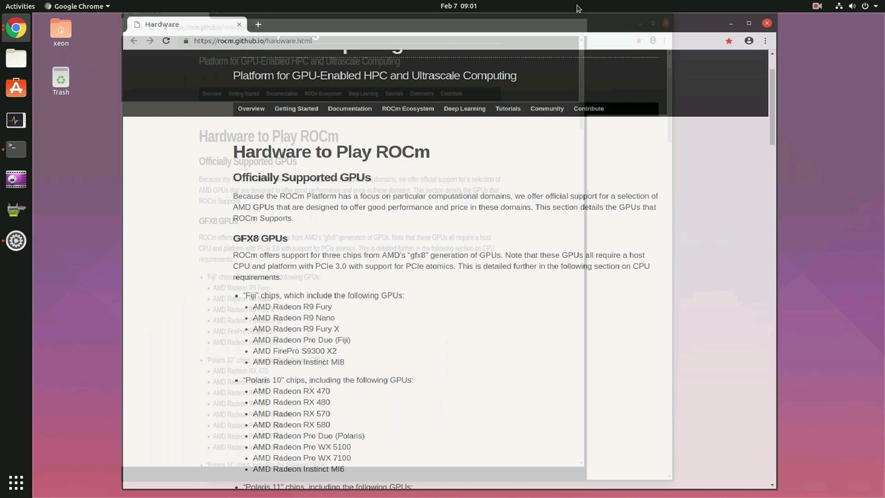 Install ROCM on Ubuntu for Tensorflow on RX580 机器学习_哔哩哔哩_bilibili