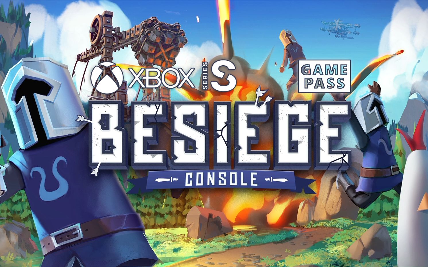 【XSS 60帧】《围攻 BESIEGE》XGP新增 | 上手体验_BESIEGE