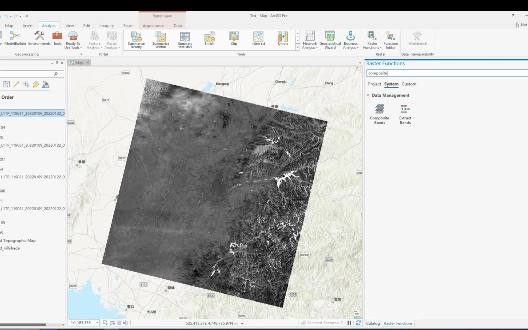 【操作】利用ArcGIS Pro对Landsat9影像进行锐化以及NDVI计算_哔哩哔哩_bilibili