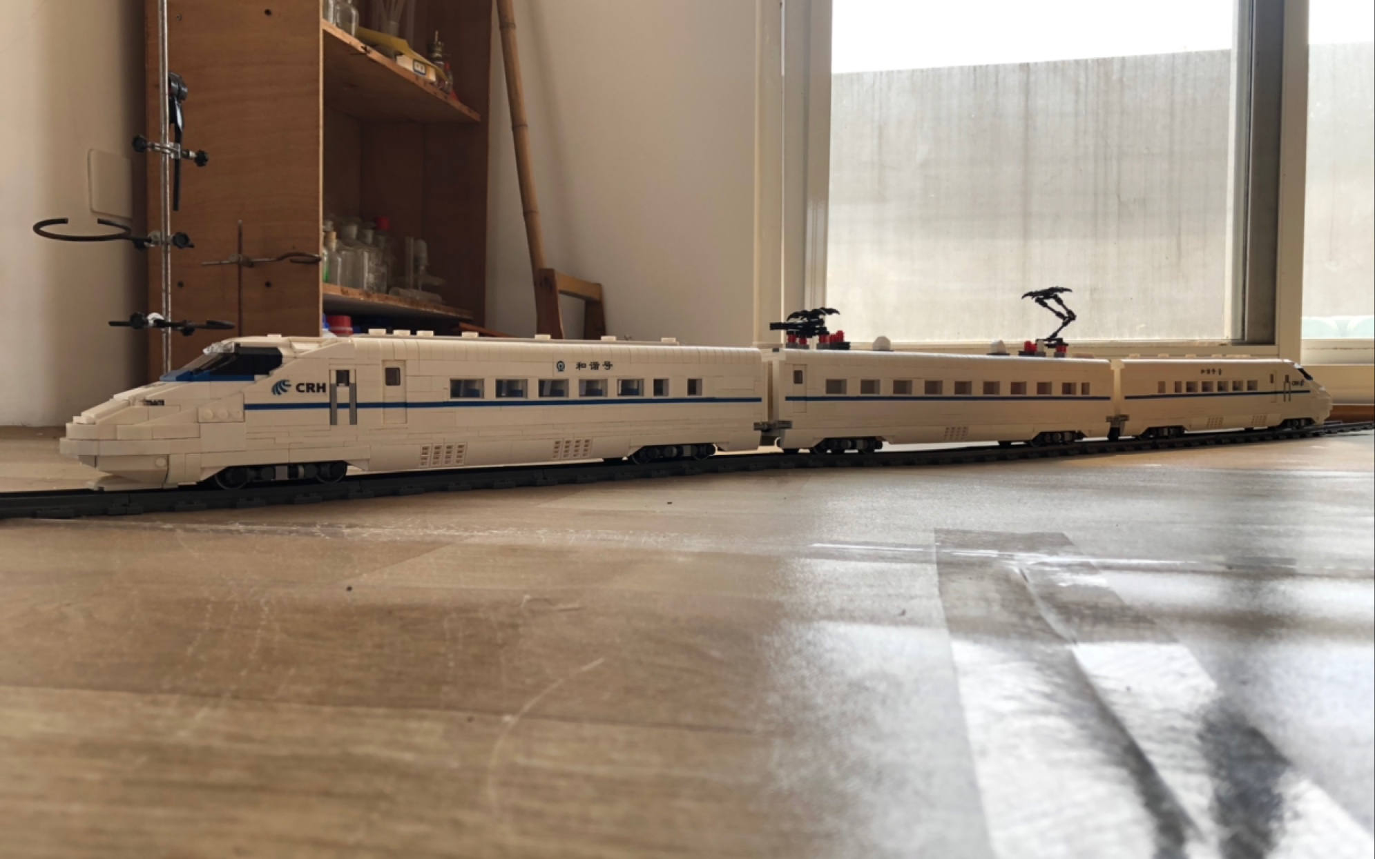 乐高火车：CRH2E试车_哔哩哔哩_bilibili