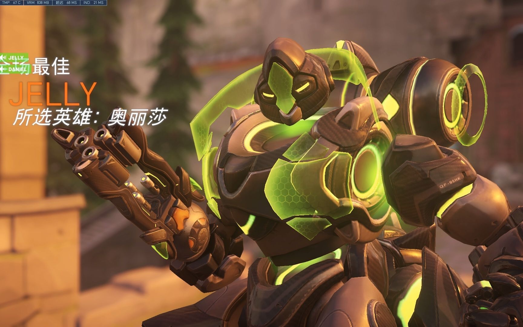 家人们这就是OW2的奥丽莎吗？_哔哩哔哩bilibili_OW