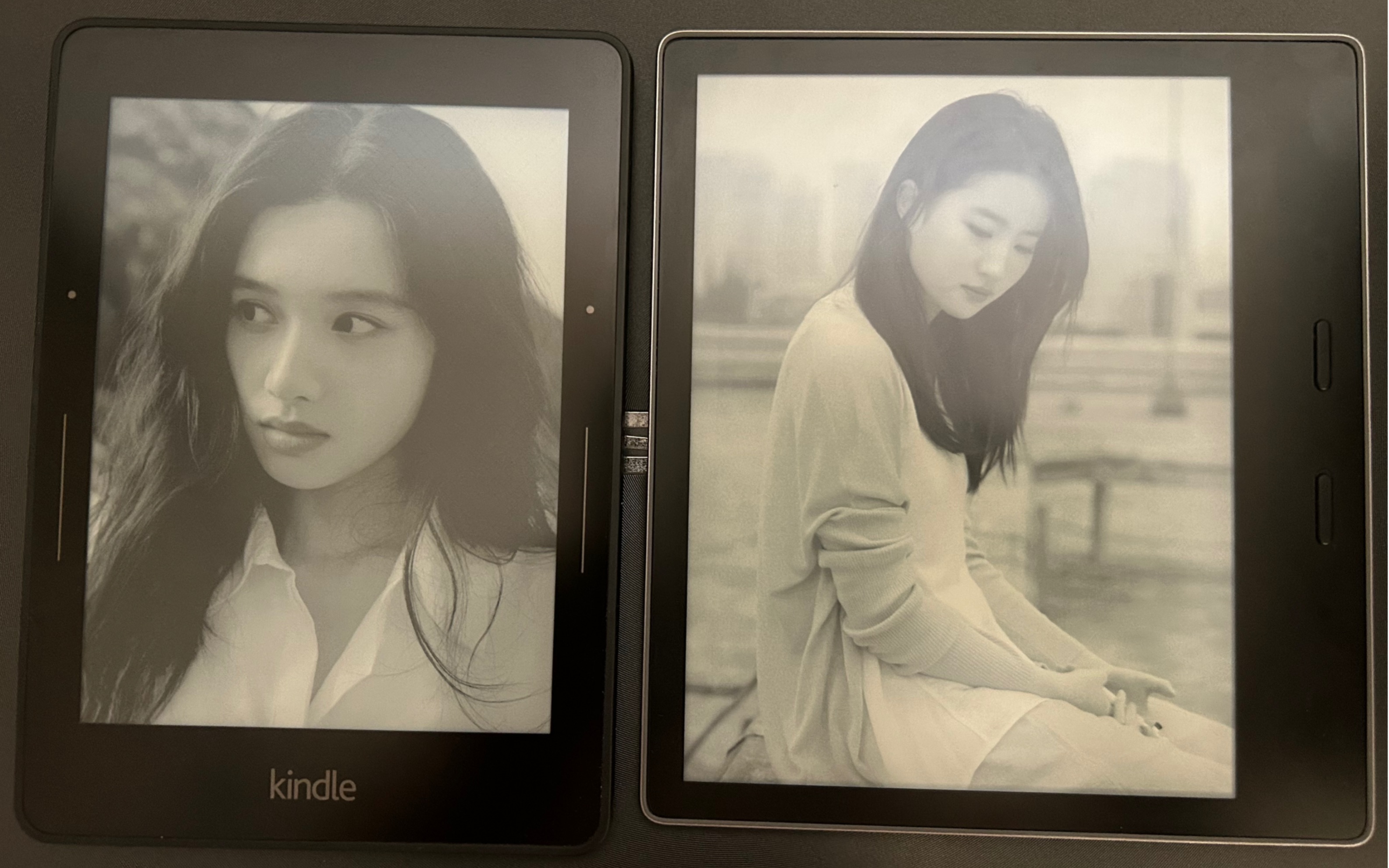 Kindle Voyage与Kindle Oasis 2显示效果不严谨的对比-直入的单刀-直入的单刀-哔哩哔哩视频