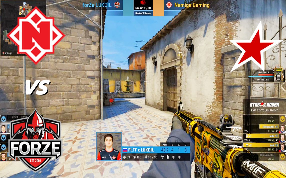 【BLAST2023秋季赛】NiP vs COL - A组首轮 BO3高光集锦 l CSGO