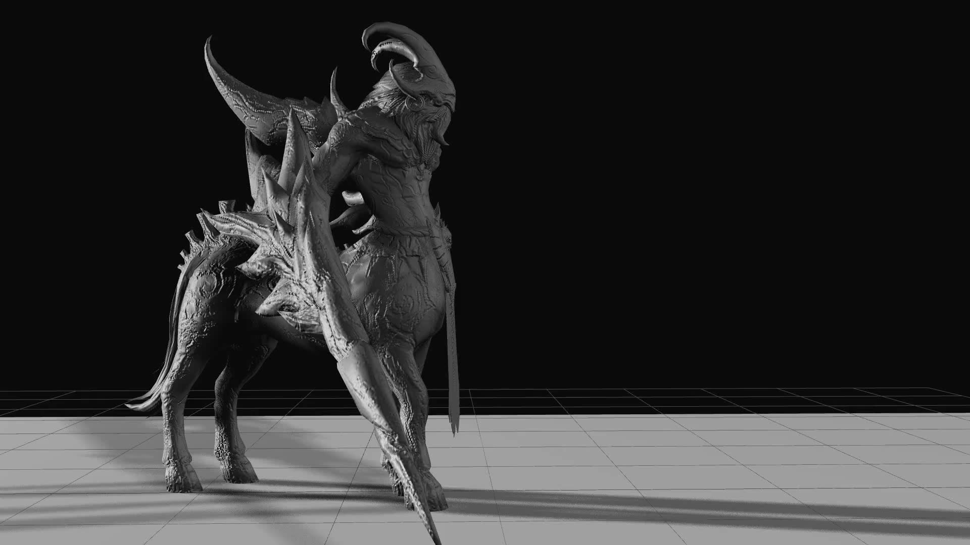 TRAHA - Boss Ifrit animation reel_哔哩哔哩_bilibili